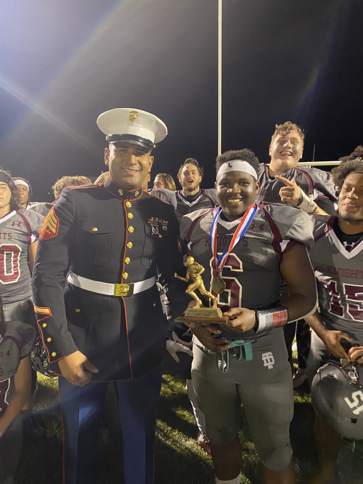 LC Bird at Thomas Dale MVP 2021 - Great American Rivalry Series