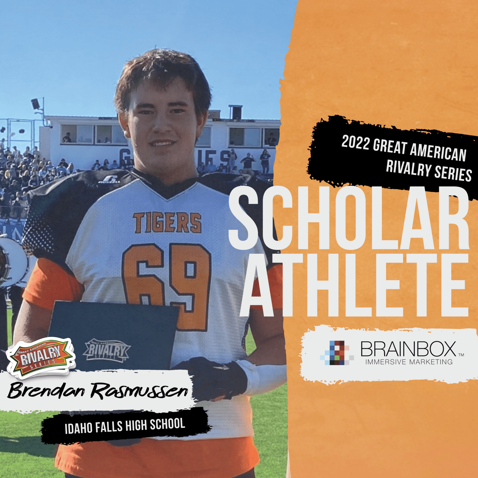 Brendan Rasmussen 2022 Great American Rivalry Series Brendan Rasmussen 2022 Great American Rivalry Series