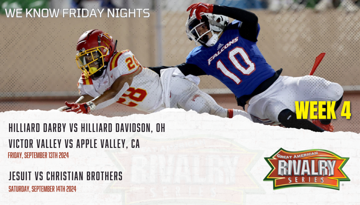 Week 4 Preview - Great American Rivalry Series