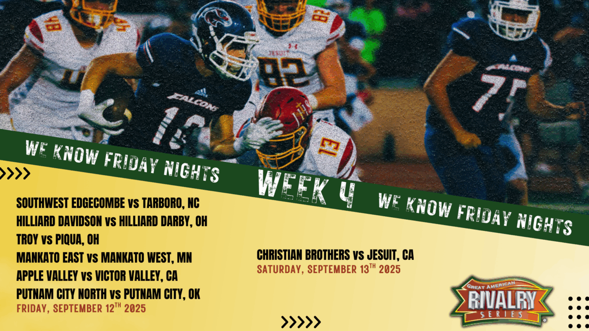 Week 4 Preview 2025 - Great American Rivalry Series