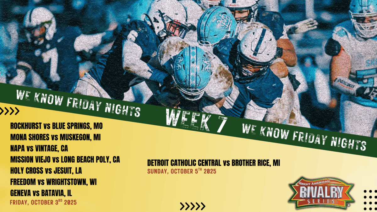 Week 7 Preview 2025 - Great American Rivalry Series